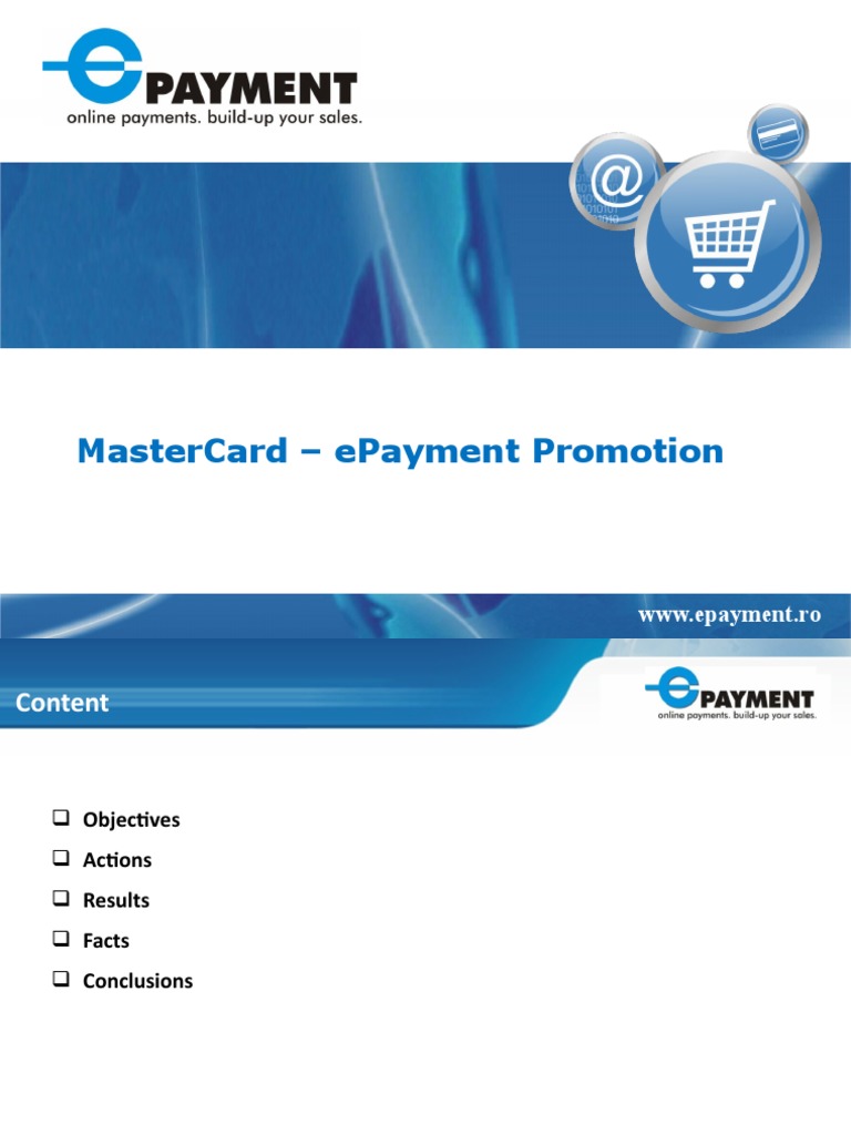 Mastercard - Epayment Promotion | PDF | Master Card | Payments