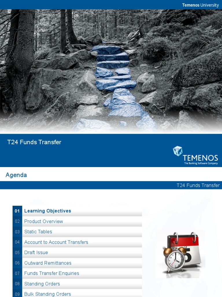 T24 Induction Business - Funds Transfer v4.0 | PDF | Payments | Cheque