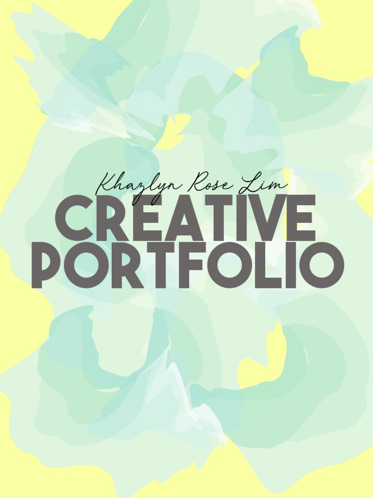 My Creative Portfolio | PDF