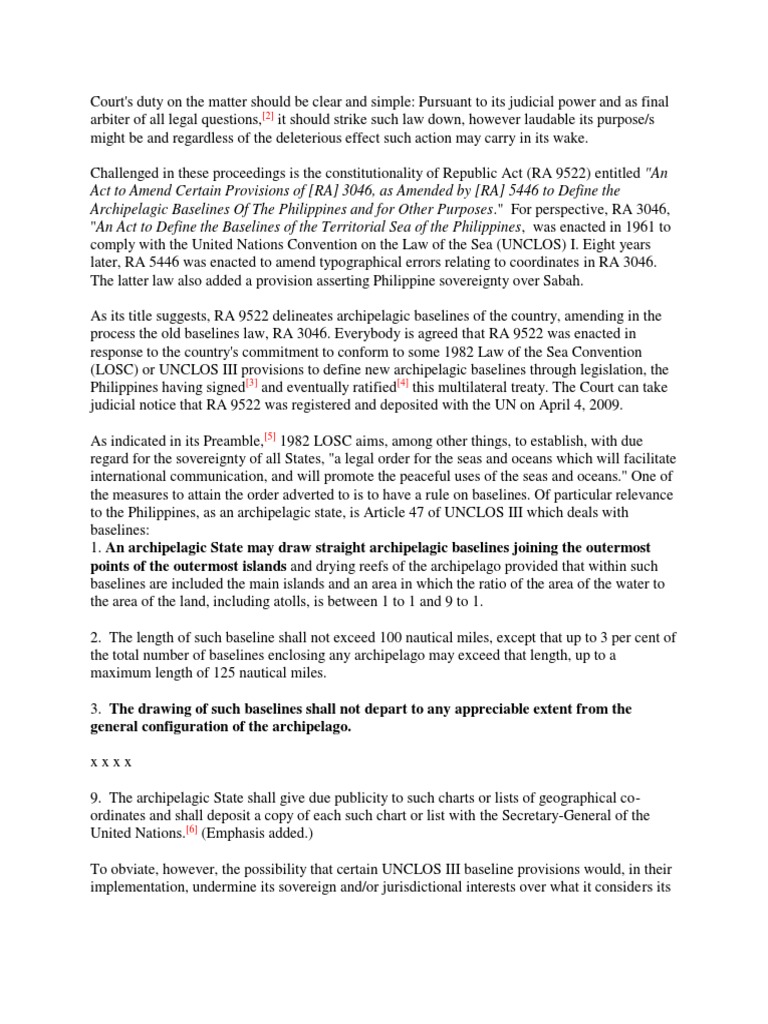 Act To Amend Certain Provisions of (RA) 3046, As Amended by (RA) 5446 ...