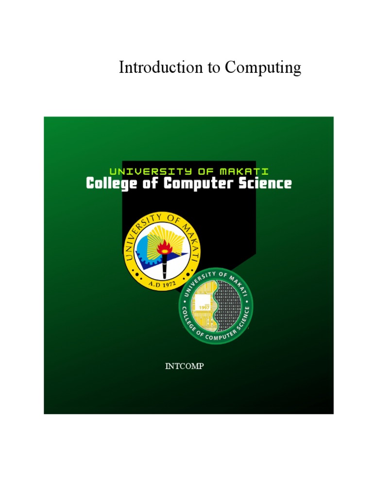 Introduction To Computing Lesson1a w1 | PDF | Programmer | Cloud Computing
