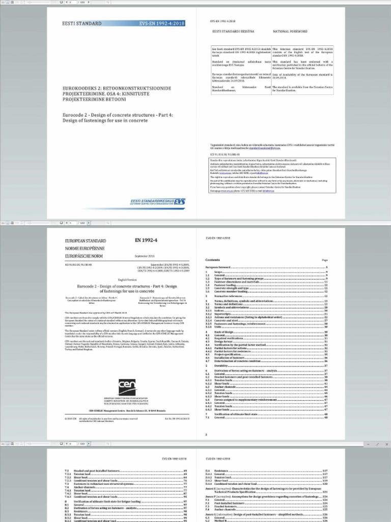 En 1992-4 2018 PDF | PDF | Building Engineering | Nature