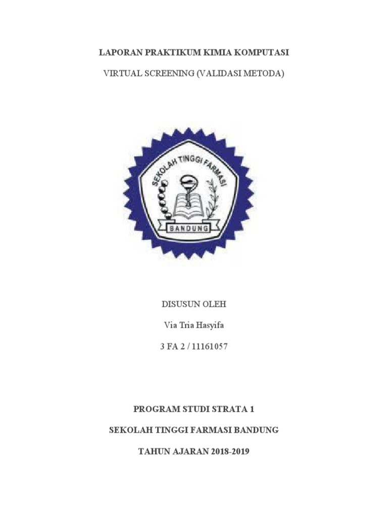 Prosedur Virtual Screening | PDF