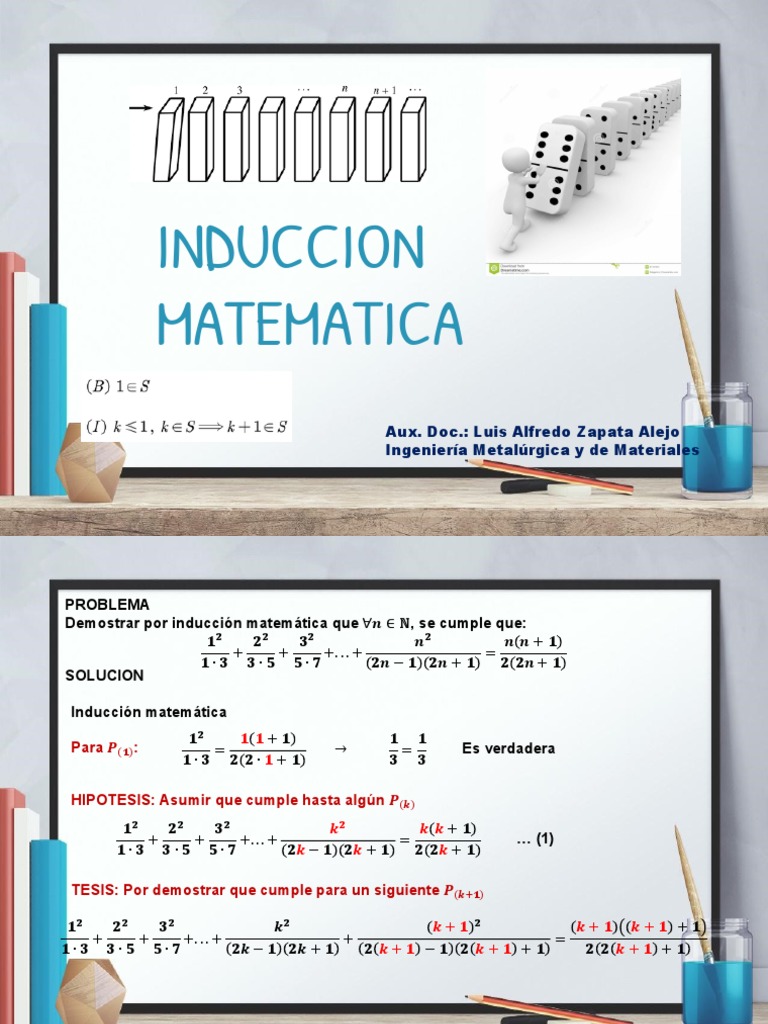 2 Clase de Induccion Matematica | PDF | Prueba matemática | Metalogica