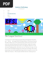 Longest Text Ever | PDF | Human Communication | Communication