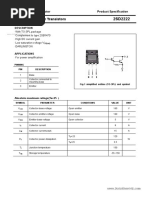 TO-3 Power Transistor Specifications | PDF | Bipolar Junction ...