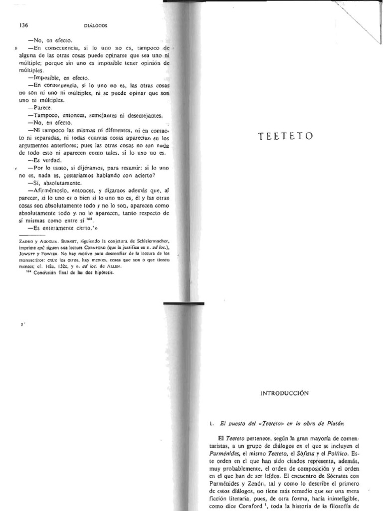 Platon Teeteto Gredos Pdf Pdf