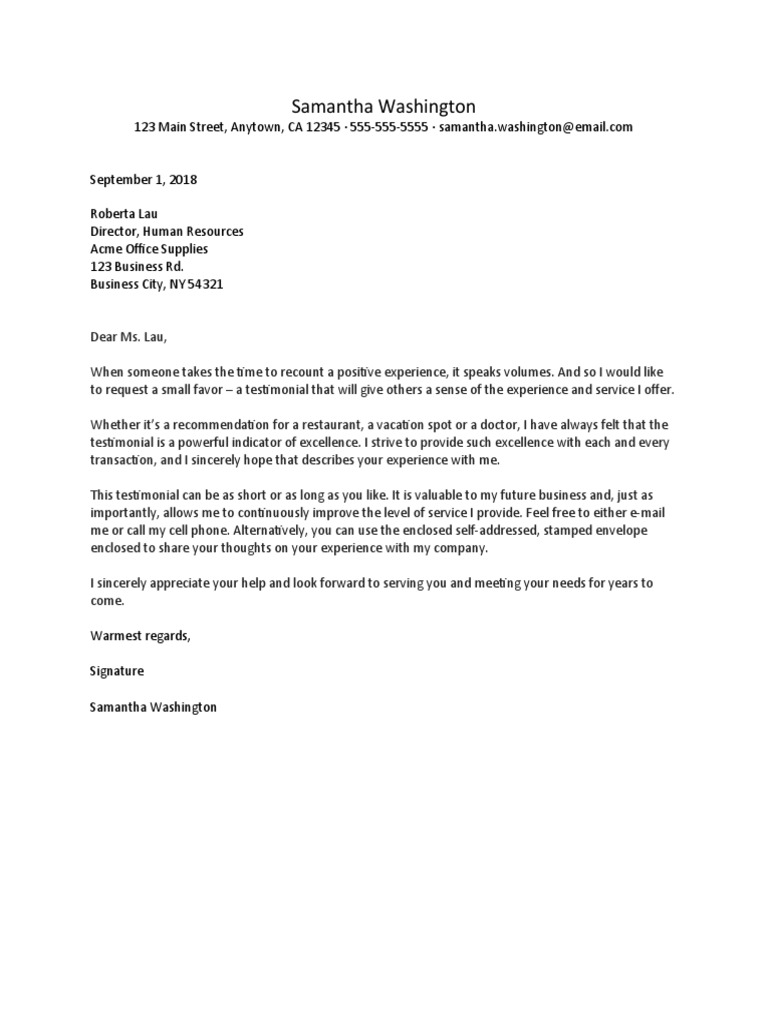 TheBalance Letter 2917466 | PDF