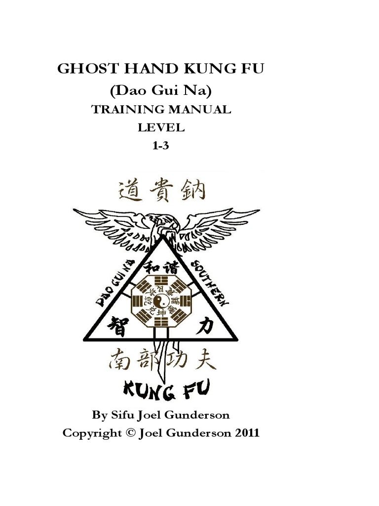 Ghost Hand Kung Fu (Dao Gui Na) : Training Manual Level 1-3 | Download ...
