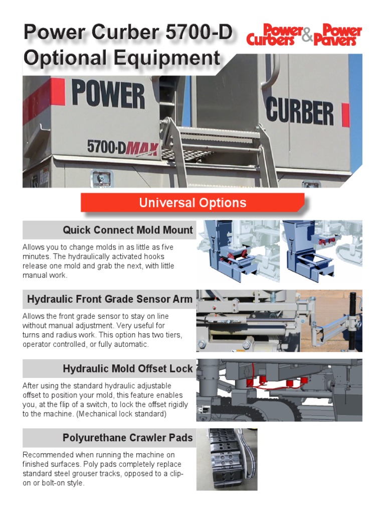 Universal Options: Quick Connect Mold Mount | PDF | Machines | Engines