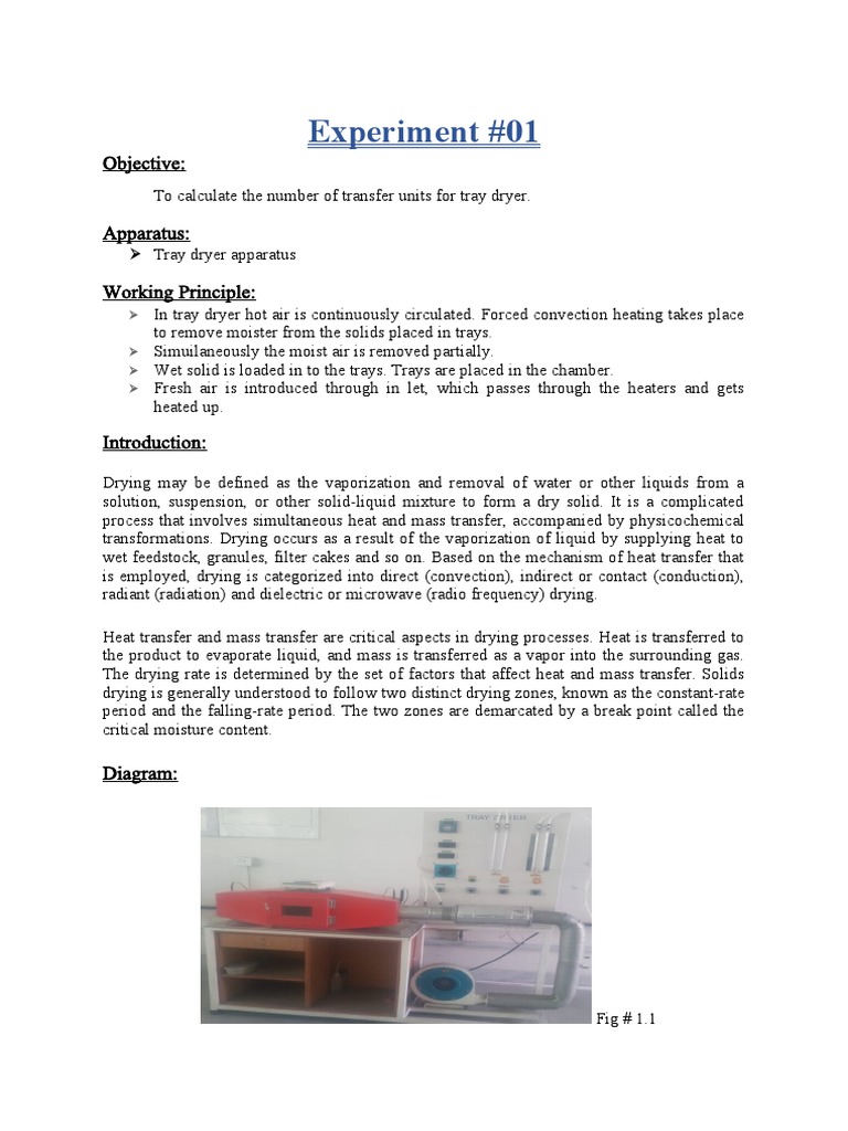 Experiment #01: Objective | PDF | Applied And Interdisciplinary Physics | Mechanical Engineering