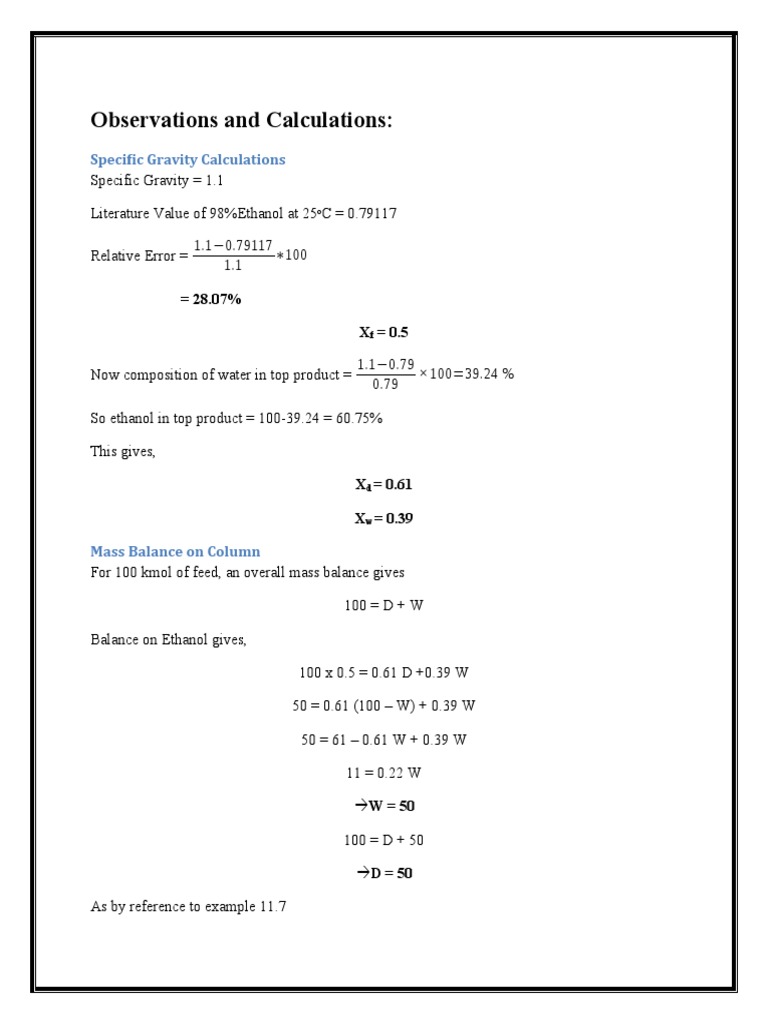 Observations and Calculations | PDF | Phases Of Matter | Continuum ...