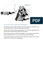 Simple Past Story 1 | PDF | Question | Language Mechanics