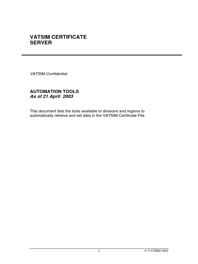 Vatsim Certificate Server: Automation Tools | PDF | Databases | Password