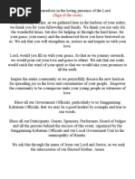 Masonic Prayer | PDF | Freemasonry | Prayer