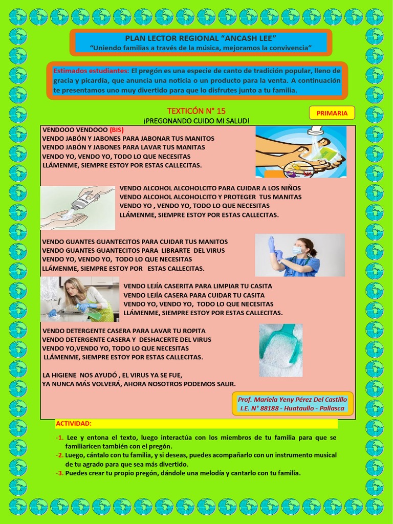 A. Primaria - Texticón - 15 - Pregones PDF | PDF
