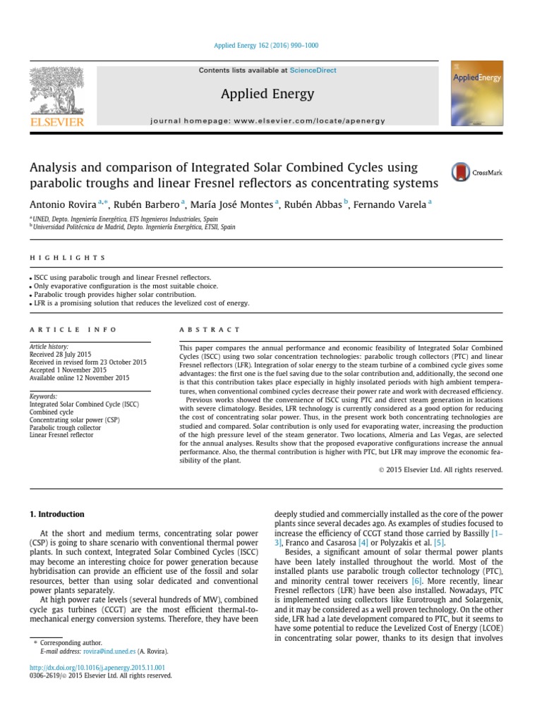 Applied Energy: Antonio Rovira, Rubén Barbero, María José Montes, Rubén ...