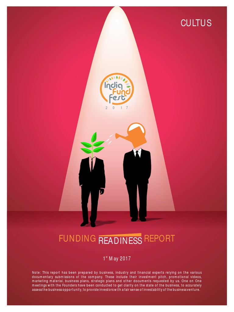 Funding Readiness Report Sample | PDF | Investor | Investing