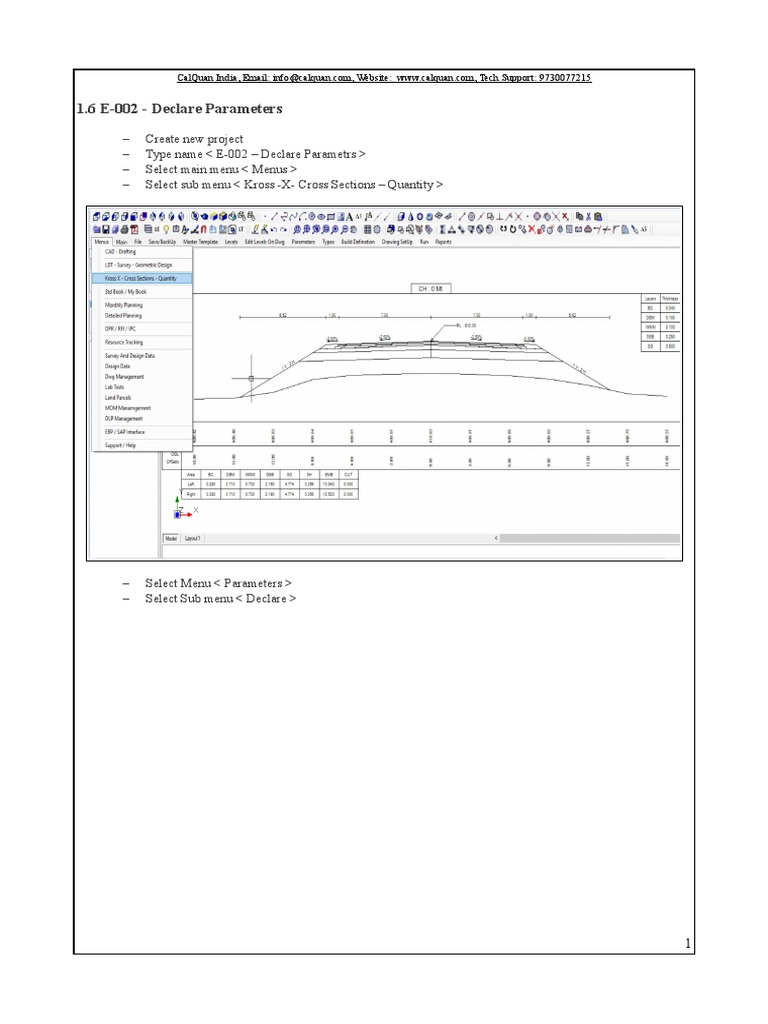 1.6 E-002 - Declare Parameters PDF | PDF