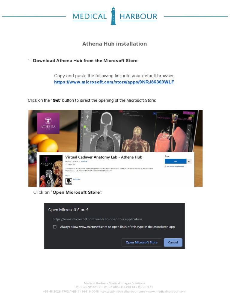 EN - Installation - Athena Hub - R2 | PDF | Microsoft Windows | System Software