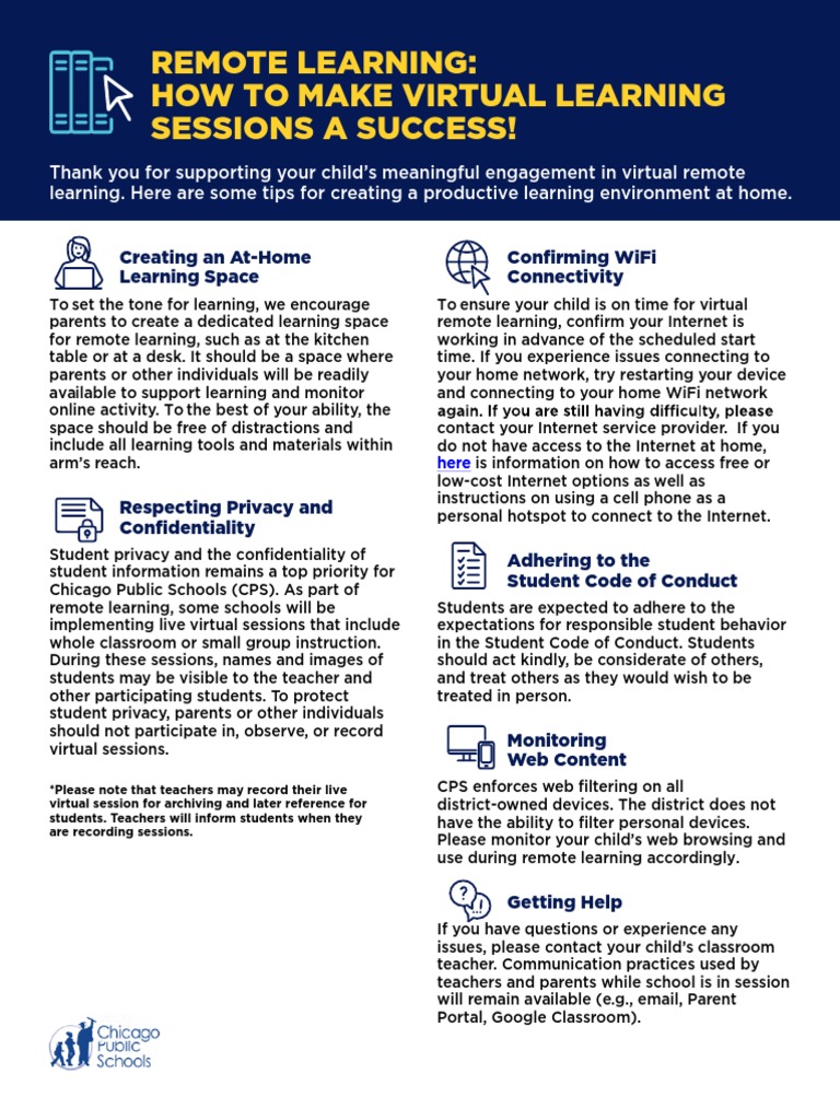 Virtualremotelearningtips English | PDF