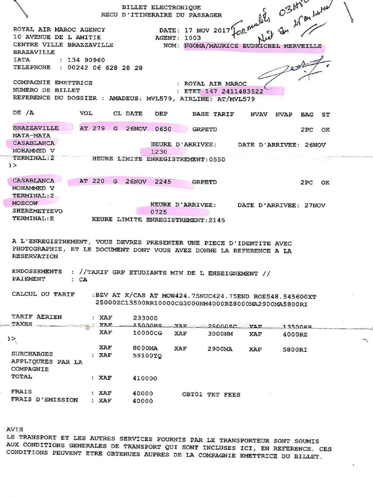 Scan Billet PDF | PDF