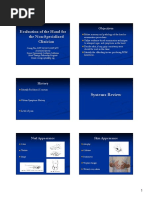 Hand and Wrist Exam OSCE Checklist | PDF | Anatomical Terms Of Motion ...