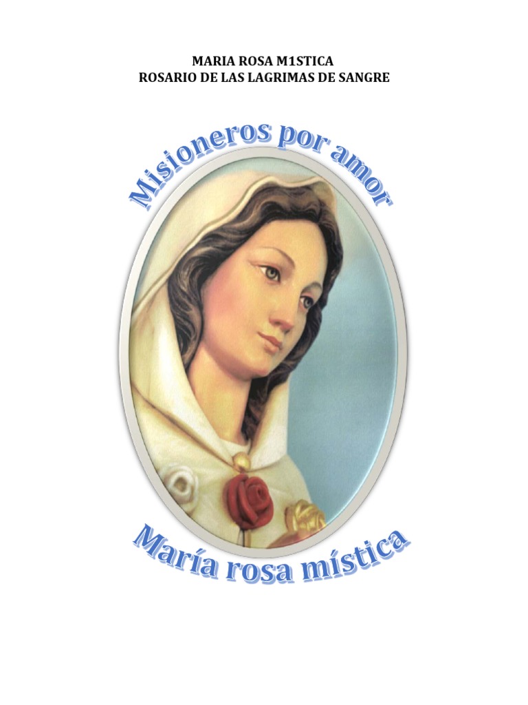 Rosa Mistica | PDF | Oración | María, madre de Jesús