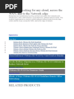 VMware SD-WAN by VeloCloud Edge Data Sheet | PDF | Cloud Computing | Computer Architecture