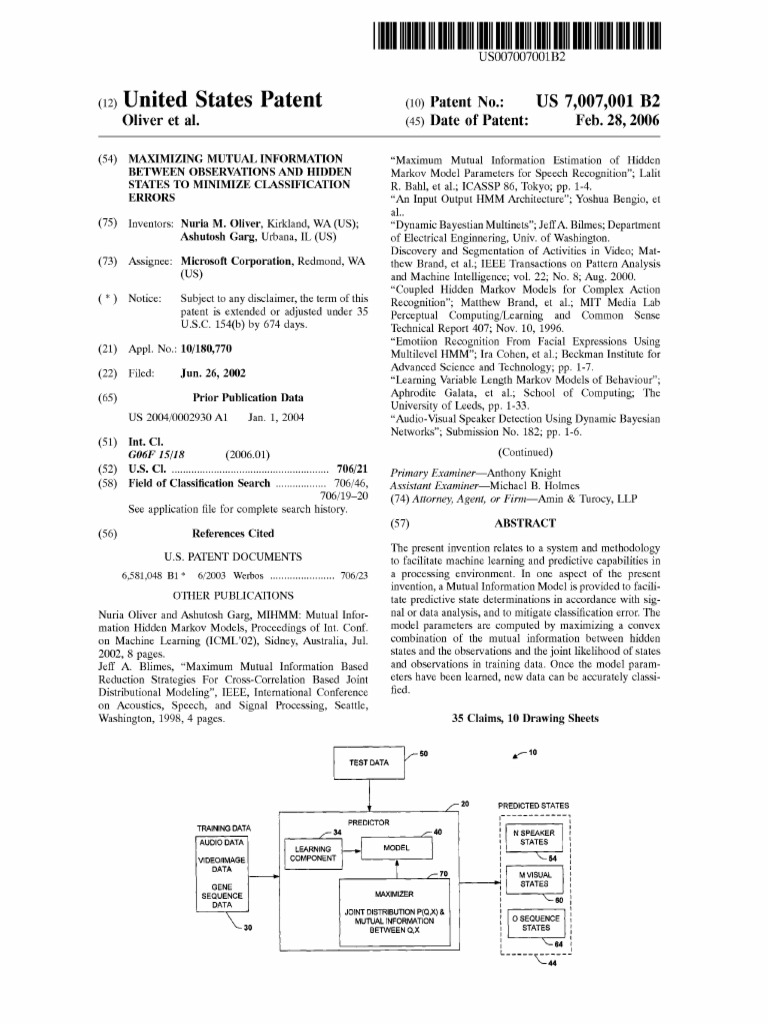 !!maximum Mutual Information Estimation of Hidden Markov Model ...
