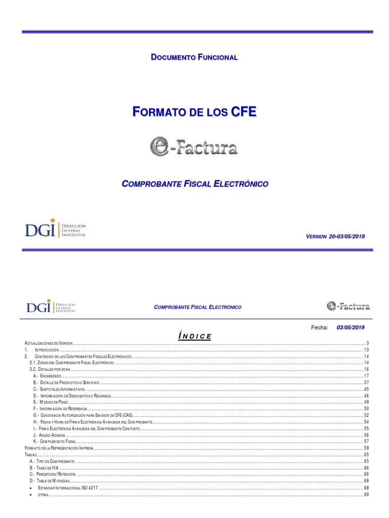 Formato CFE v20 PDF | PDF | Pagos | Tecnología financiera