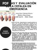 Banderas Rojas en Cefalea | PDF | Dolor de cabeza | Medicina CLINICA