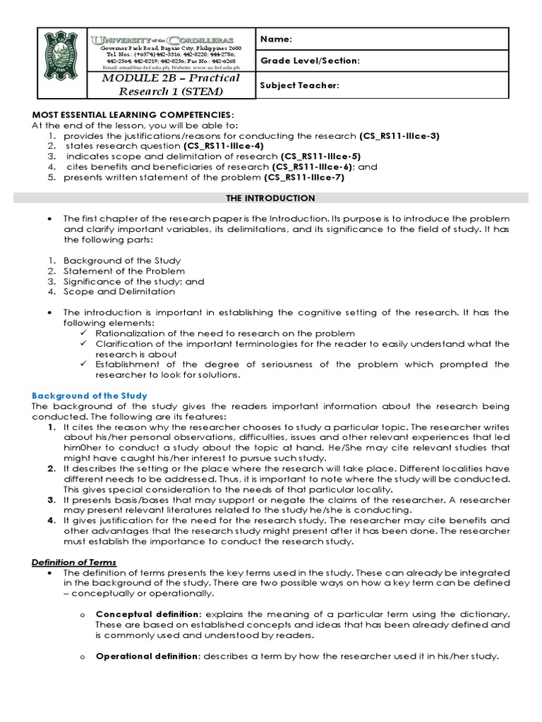PR1 Module 2B PDF | PDF