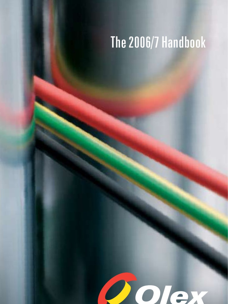 Olex Product Handbook 2007 | PDF | Electrical Wiring | Materials