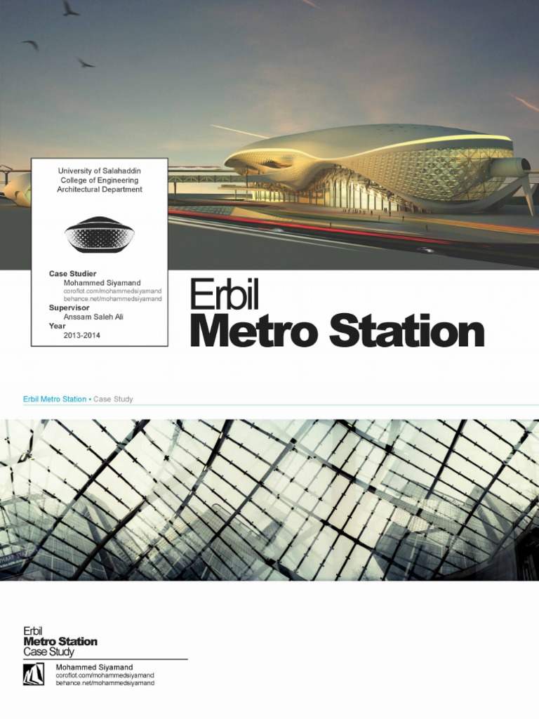 Erbil Metro Station by Mohammed Siyamand Embeded | PDF