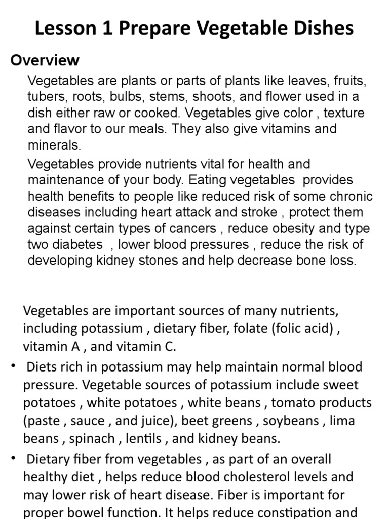 Preparing Vegetable Dishes Essentials | PDF | Vegetables | Stir Frying
