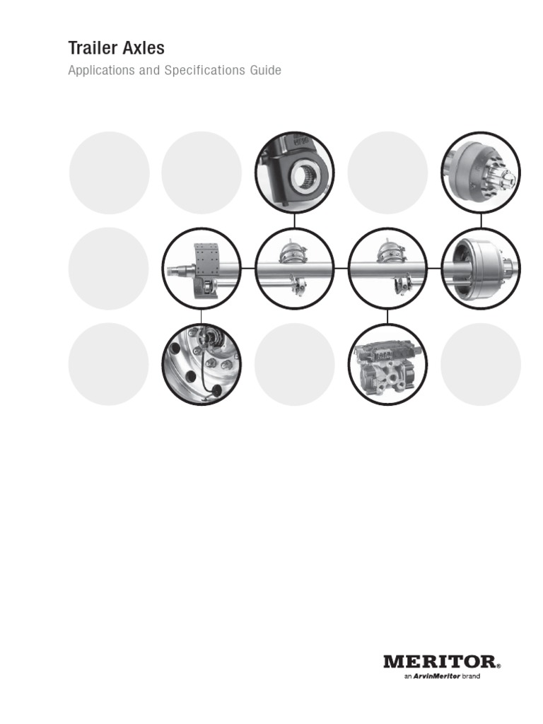 Axle Meritor | PDF | Axle | Trailer (Vehicle)