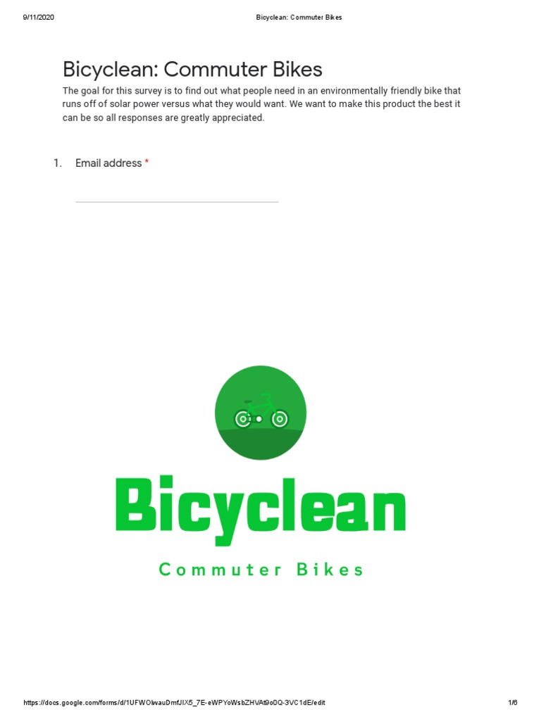 Solar-Powered Commuter Bike Survey | PDF | Commuting | Motorcycle