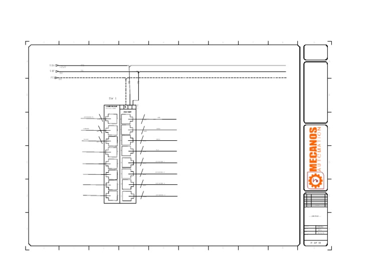 Switchboard Layout for Industrial Automation System | PDF | Computer ...