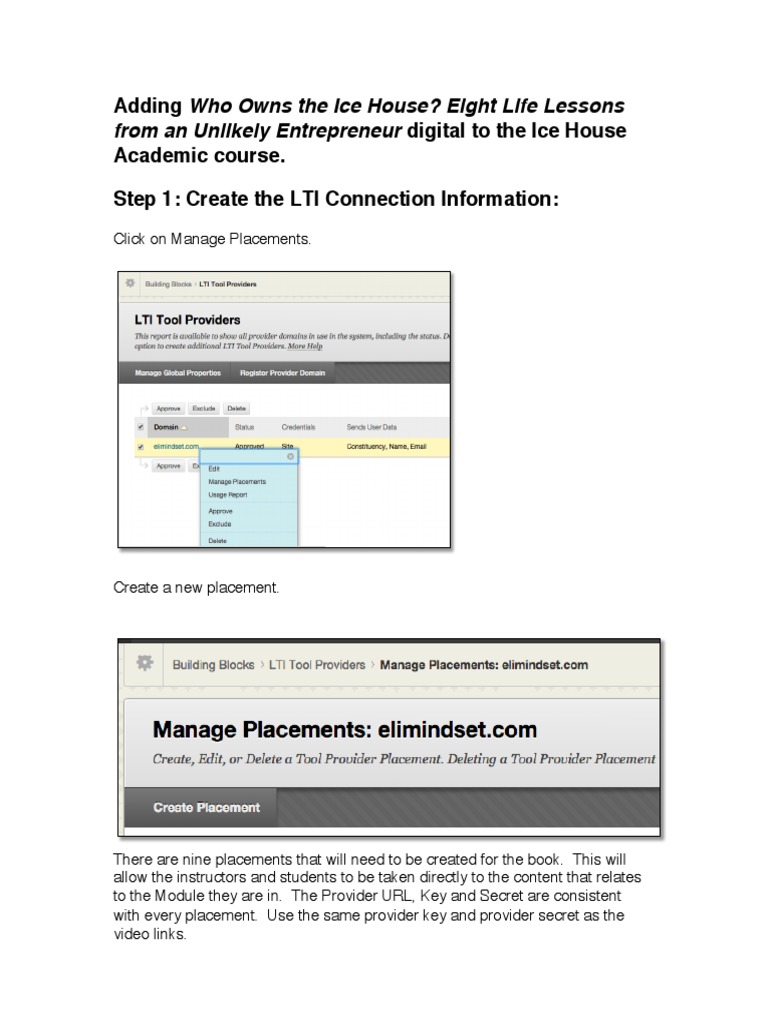 Blackboard - Adding Ice House Book | PDF | Computing | Computing And ...