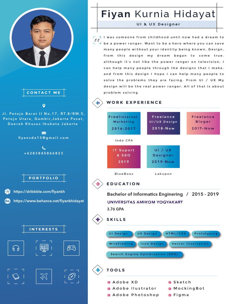 Contoh Cv Pdf Computer Related Introductions Electronic Publishing