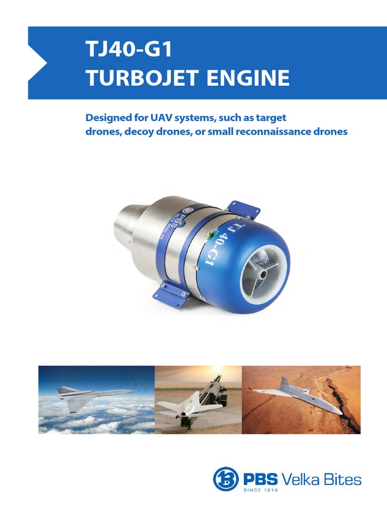 PBS Turbojet-Engine TJ40-G1 EN | PDF | Jet Engine | Engines