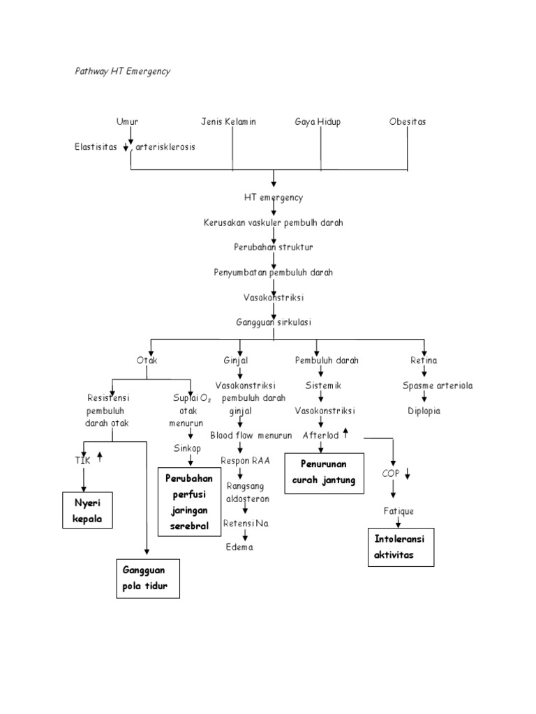 Woc Pathway-HT-Emergency | PDF