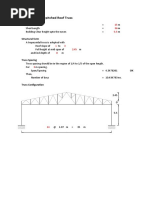 Wind Load Data Sheet For Monoslope Roof | PDF