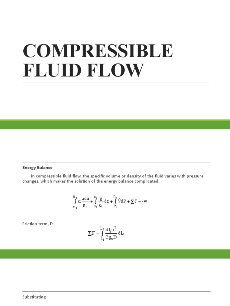 Compressible Flow | PDF | Fluid Dynamics | Gases