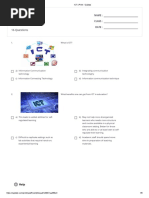 ISMS Quiz: No. Answer Choices (Tick Any One) | PDF | Information ...