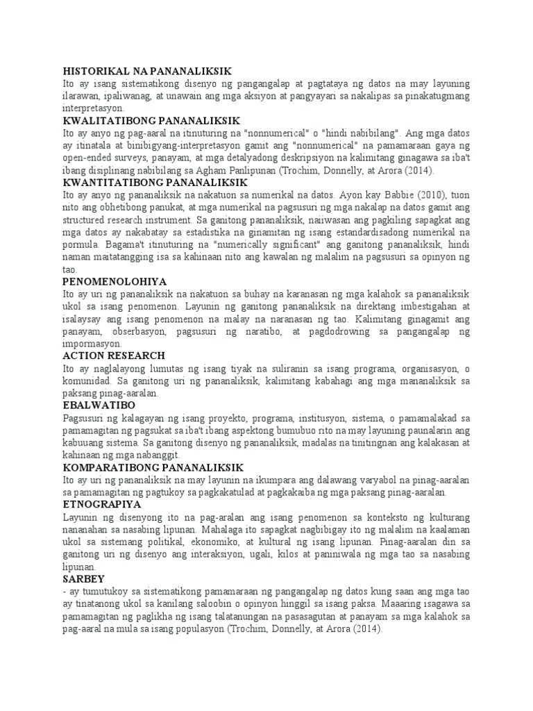 Historikal Na Pananaliksik | PDF