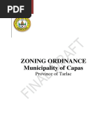 Antipolo City Zoning Ordinance Final | PDF | Zoning | Land Use