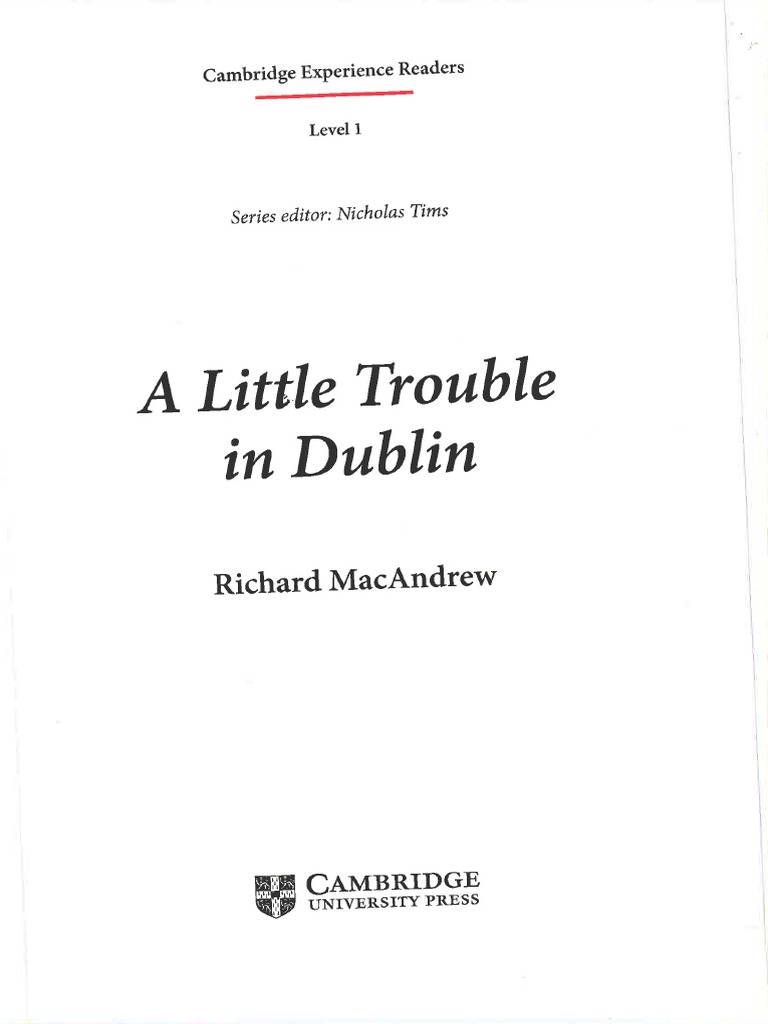 Richard MacAndrew - A Little Trouble in Dublin | PDF