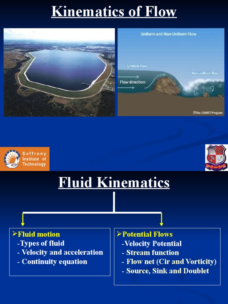 Kinematics of Flow | PDF | Rotation Around A Fixed Axis | Vortices